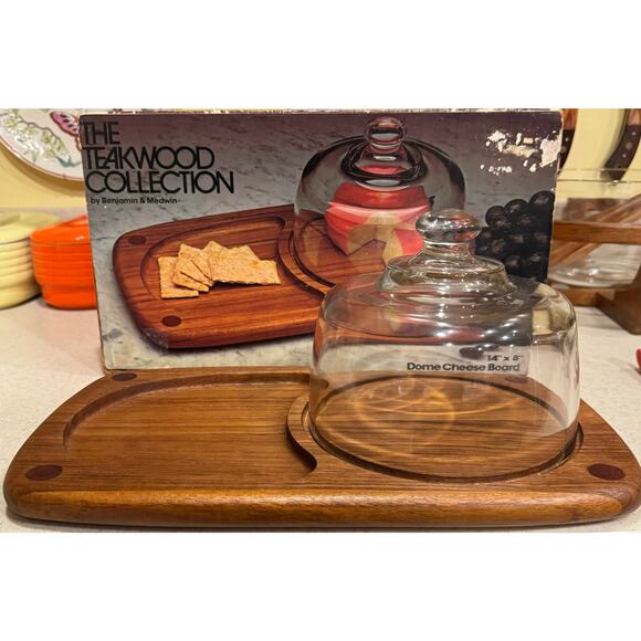 The teakwood collection | Dining | Vintage Benjamin Medwin Teak Glass ...